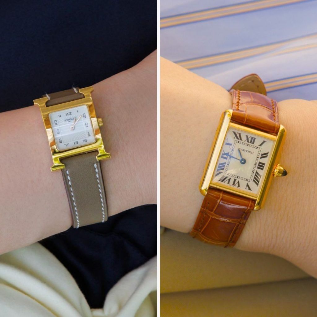 エルメス、カルティエ…「腕時計」は革ベルトが気分＜関西SNAP＞ | TRILL【トリル】