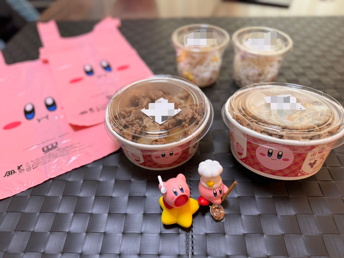 【吉野家×カービィ】初日はわずか30分で完売した店も！ほしい方は急いで | TRILL【トリル】