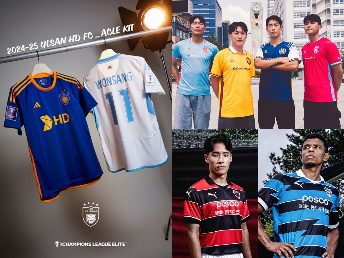 神戸、川崎F、横浜FMと激突！ACLエリート“韓国勢”蔚山、浦項、光州のACL用ユニホームを一挙紹介 | TRILL【トリル】
