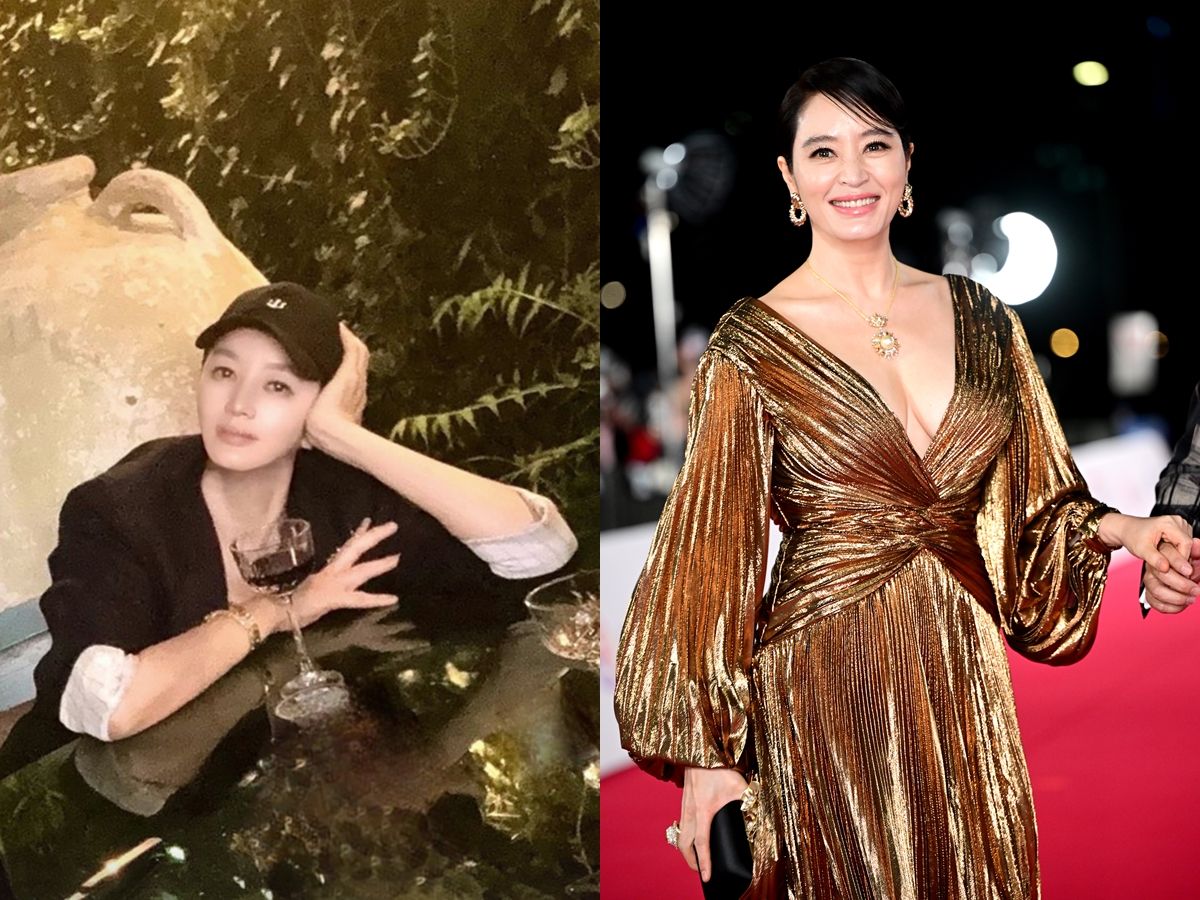 【韓国女優】“奇跡の54歳” キム・ヘス、色気がダダ漏れ…少し酔っぱらったような姿に「キュン」【PHOTO】 | TRILL【トリル】