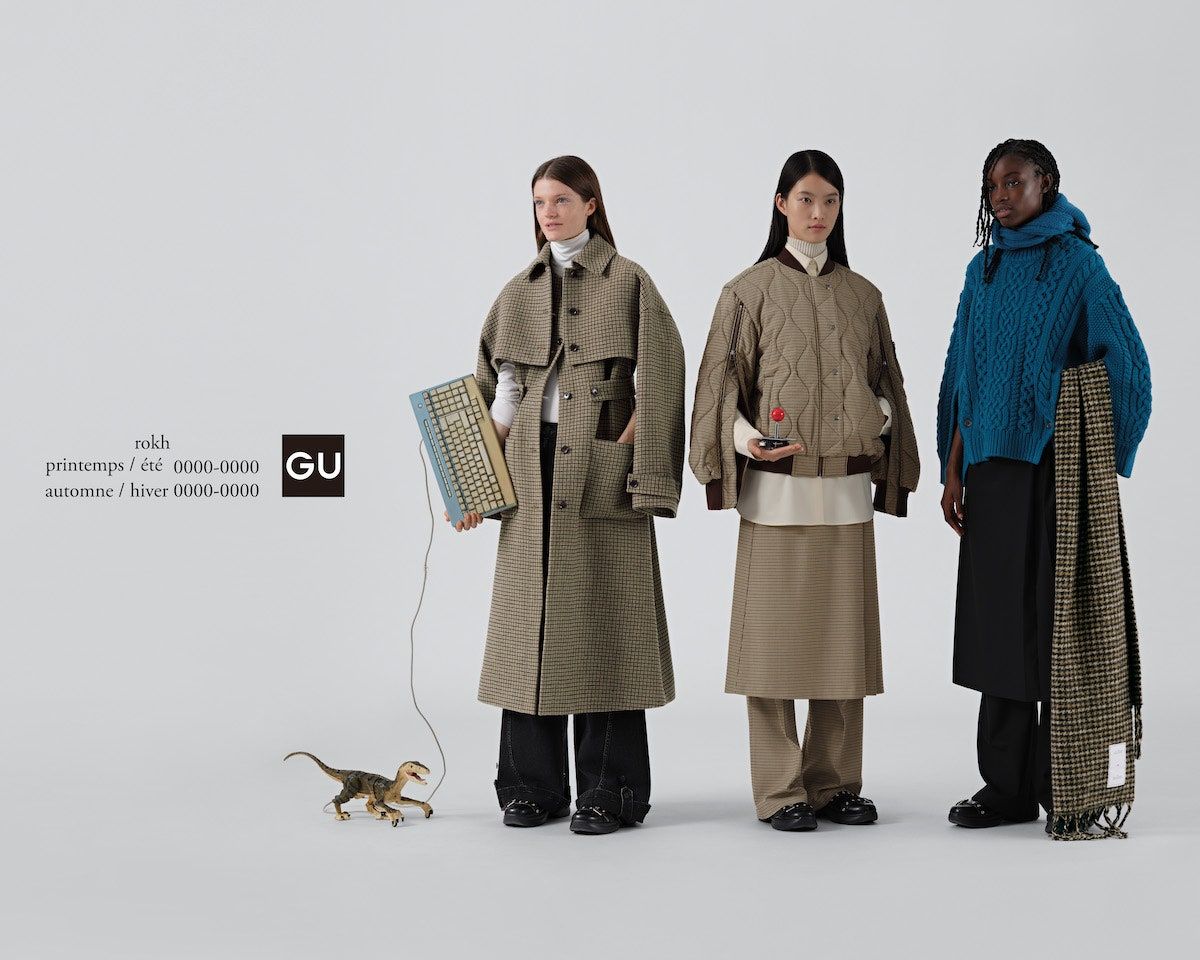 【全アイテム公開】GUとrokh（ロク）の初コラボコレクションは10月18日発売！ 表参道ヒルズでポップアップ開催も | TRILL【トリル】
