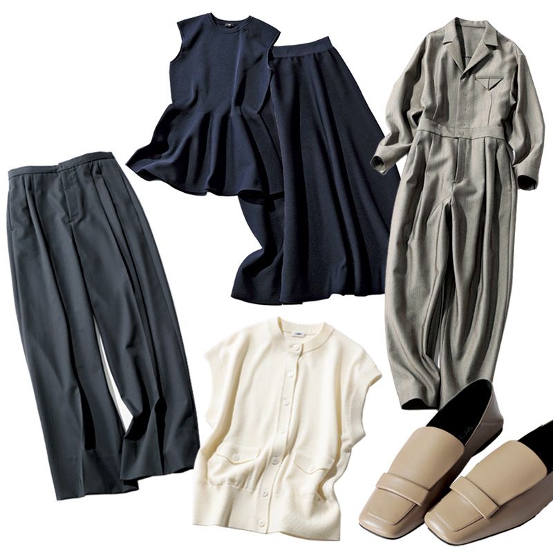 ジレ、セットアップetc.！産後ママもオシャレが楽しくなる【キレイめ名品】9選 | TRILL【トリル】