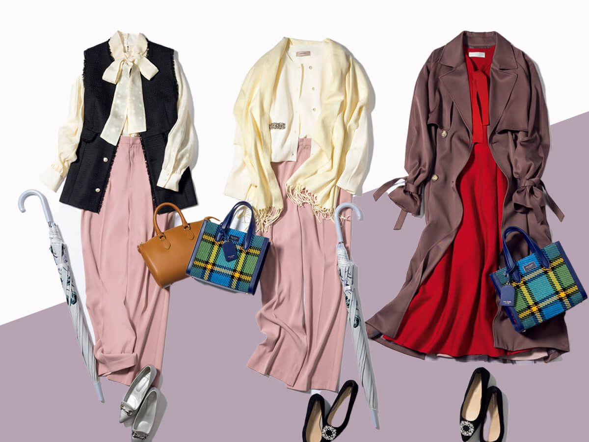 突然の大雨、強風… etc. 天気が変わりやすい秋の寒暖差対策コーデ3選 | TRILL【トリル】