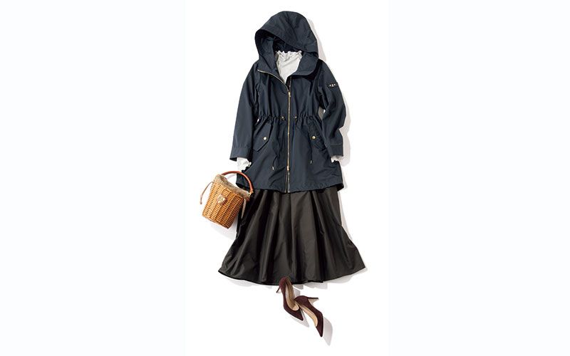 1日出歩く休日は“マウンテンパーカー”で肌寒さにも備える！【着回しDiary DAY6】 | TRILL【トリル】