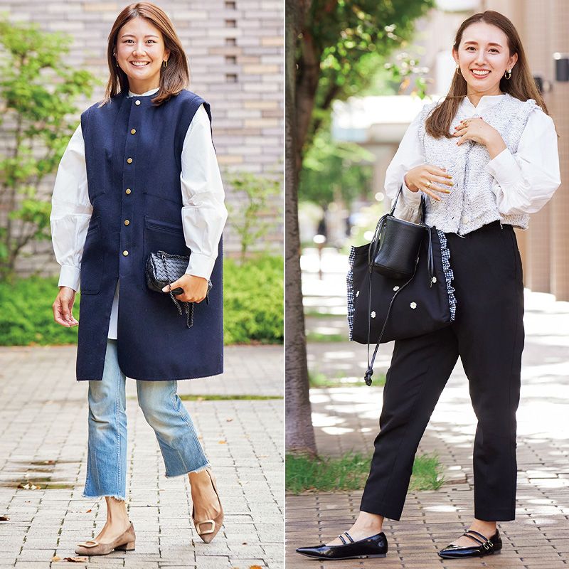授業参観コーデは「ジレ」こそオシャレの真骨頂！【関西ママSNAP】 | TRILL【トリル】