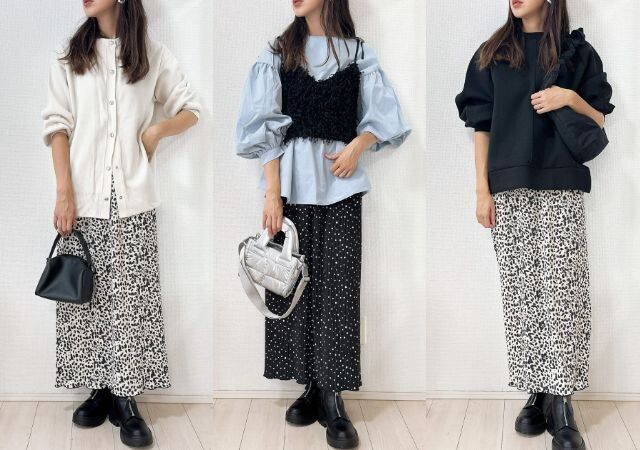 しまむらで990円！ナロースカートが豊作！1週間コーデ | TRILL【トリル】