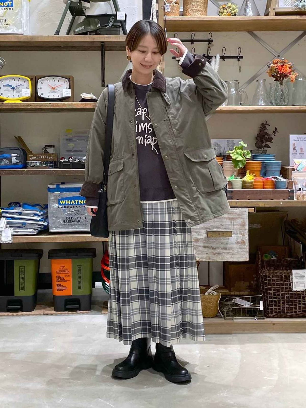 【niko and ...】40代スタッフがお手本♡「柄MIXコーデ」 | TRILL【トリル】