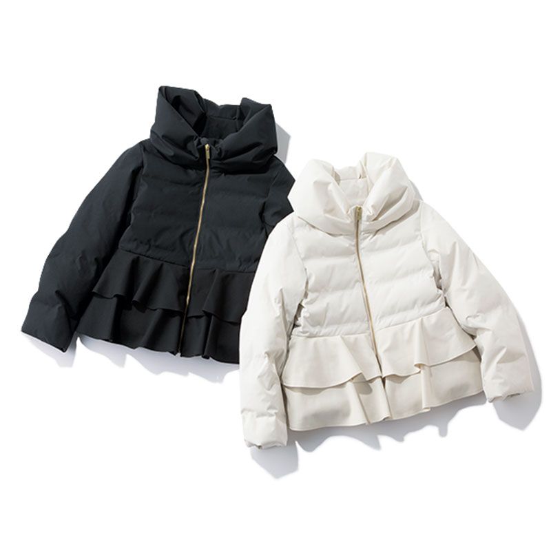 丸洗いもOK！キレイめママの『万能ダウン』甘シルエットにファン続々 | TRILL【トリル】