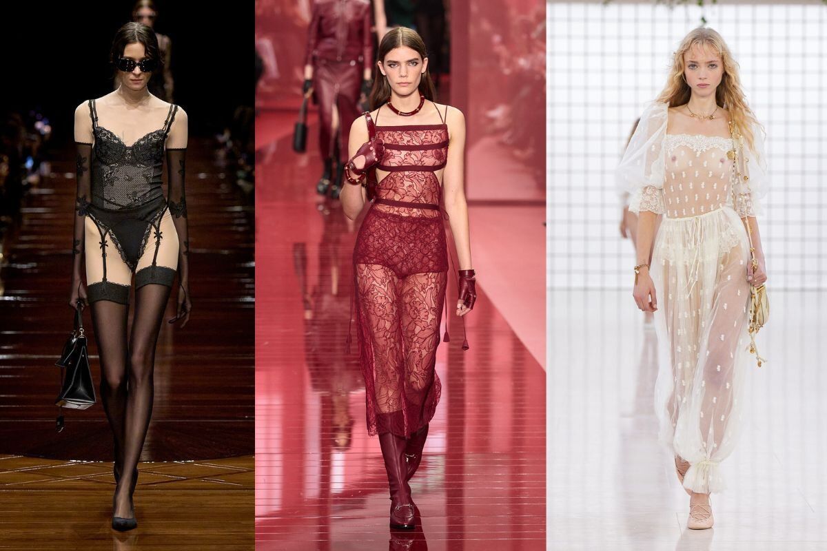 2025年春夏のトレンドも「肌見せ」トレンドは健在？セクシーすぎる「下着系」ファッションとは？ | TRILL【トリル】