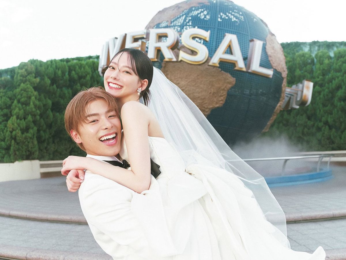 【なこなこカップル】出会いの場所♡USJでの前撮りの様子をお届け【なごみの世界一可愛い花嫁になる！】 | TRILL【トリル】