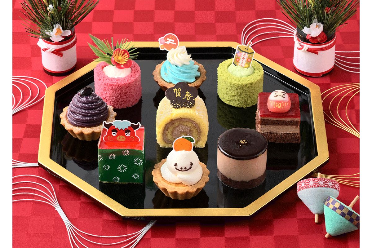 【銀座コージーコーナー】華やかな「スイーツおせち」が登場！巳年のケーキ、おみくじ付き初夢ケーキも！ | TRILL【トリル】