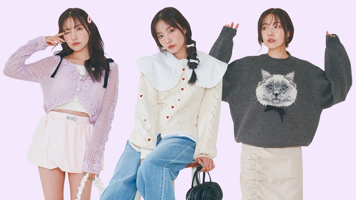 気負わない“脱力感”がイチオシ♡「ゆるカジニット」が主役の楽ちんコーデ3選 | TRILL【トリル】