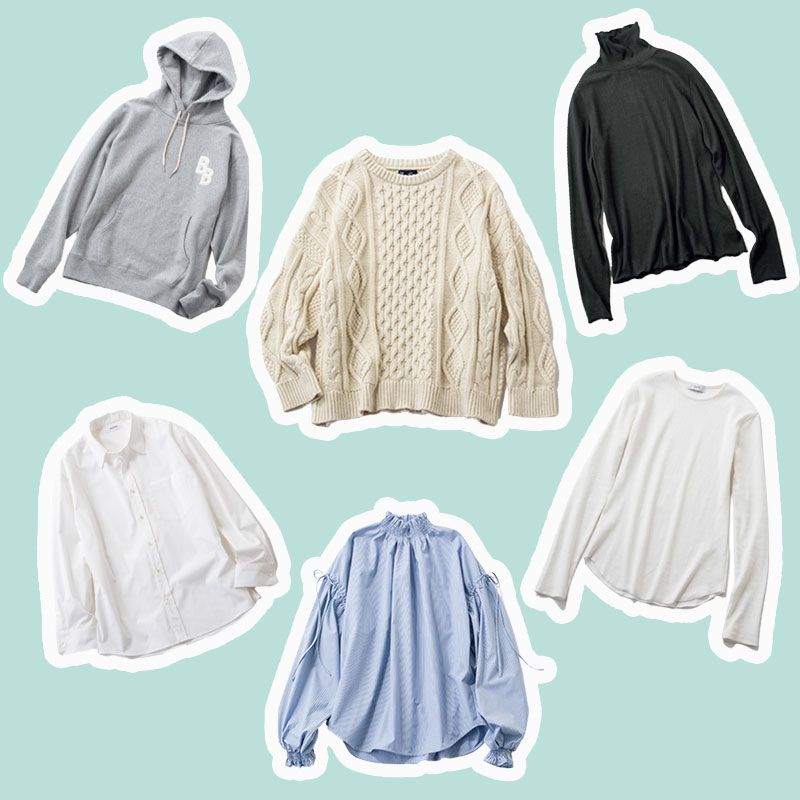 春も活躍！働くアラサーの『重ね着名品6選』タートル、フーディ、シャツetc. | TRILL【トリル】
