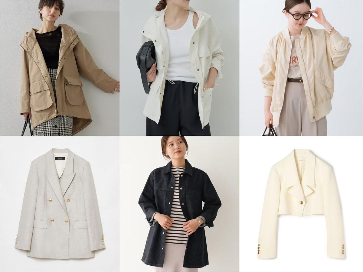 2025年春の2大アウターは「カジュアルなブルゾン」と「キレイめジャケット」 | TRILL【トリル】