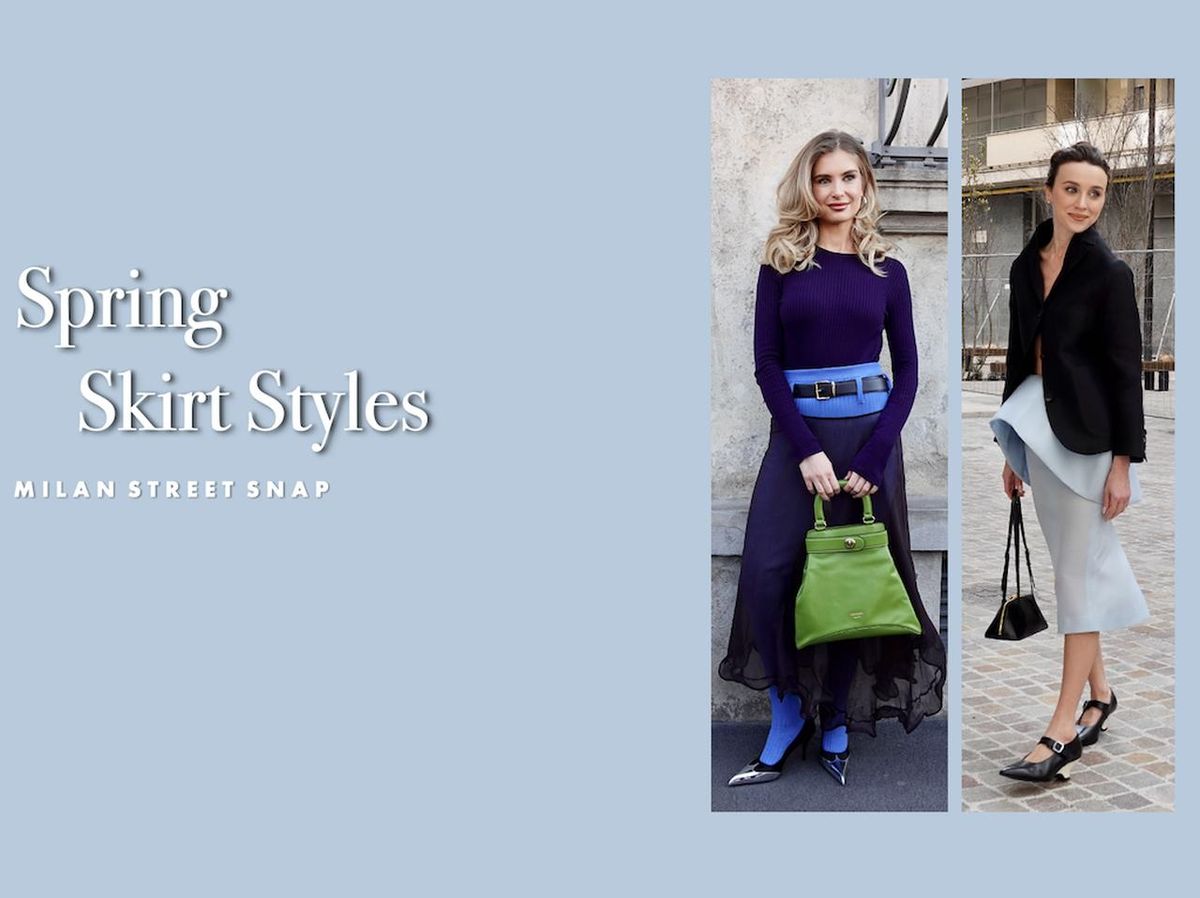 【ミラノスナップ】シアー、プリーツetc.春に買いたい、優雅でドラマティックな「スカート」4選 | TRILL【トリル】