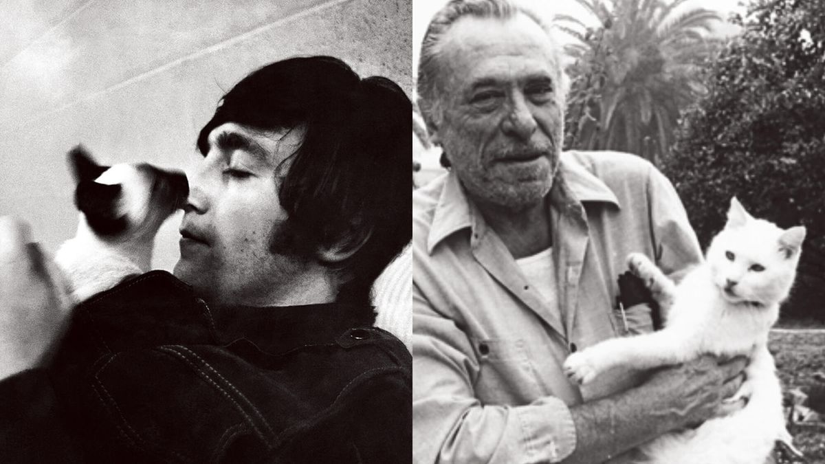 ジョン・レノンや、チャールズ・ブコウスキーも猫を愛していました | TRILL【トリル】