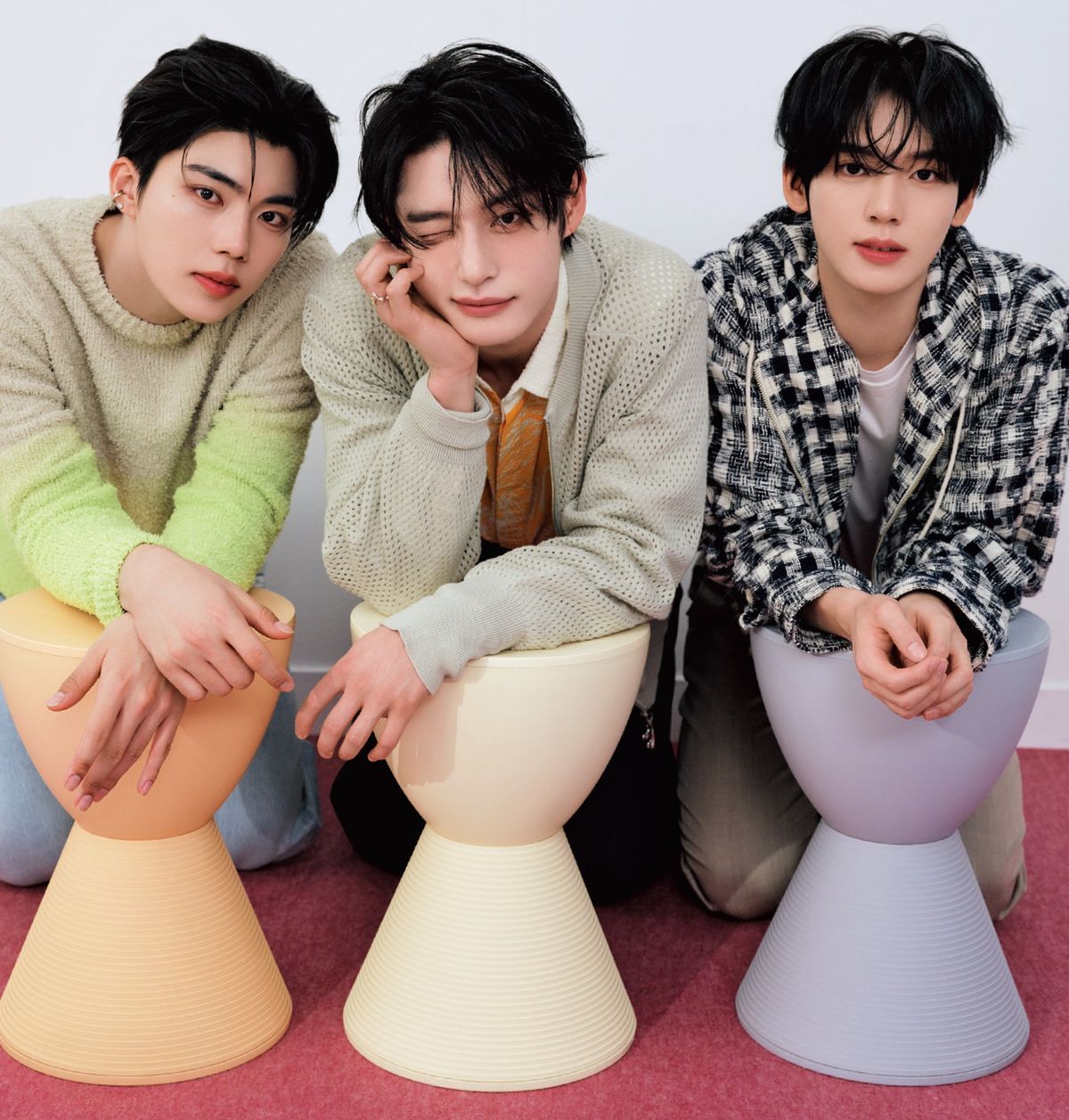 【ZEROBASEONE】KIM JI WOONG×PARK GUN WOOK×HAN YU JIN「この3人なら、無人島でも生きていけそう」 | TRILL【トリル】