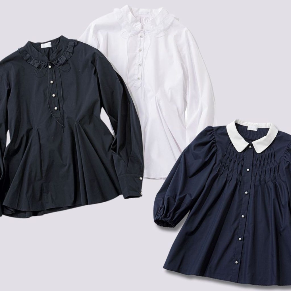 初めての授業参観や保護者会に！「甘ブラウス」ならコーデも簡単＆好印象 | TRILL【トリル】