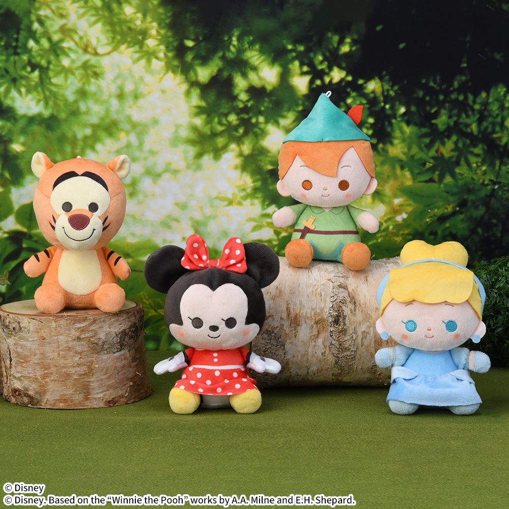 水彩風タッチと素朴なデザインのミニーたち！セガプライズ「ディズニーキャラクター ころりんどわーふ ぬいぐるみVol.3」 | TRILL【トリル】