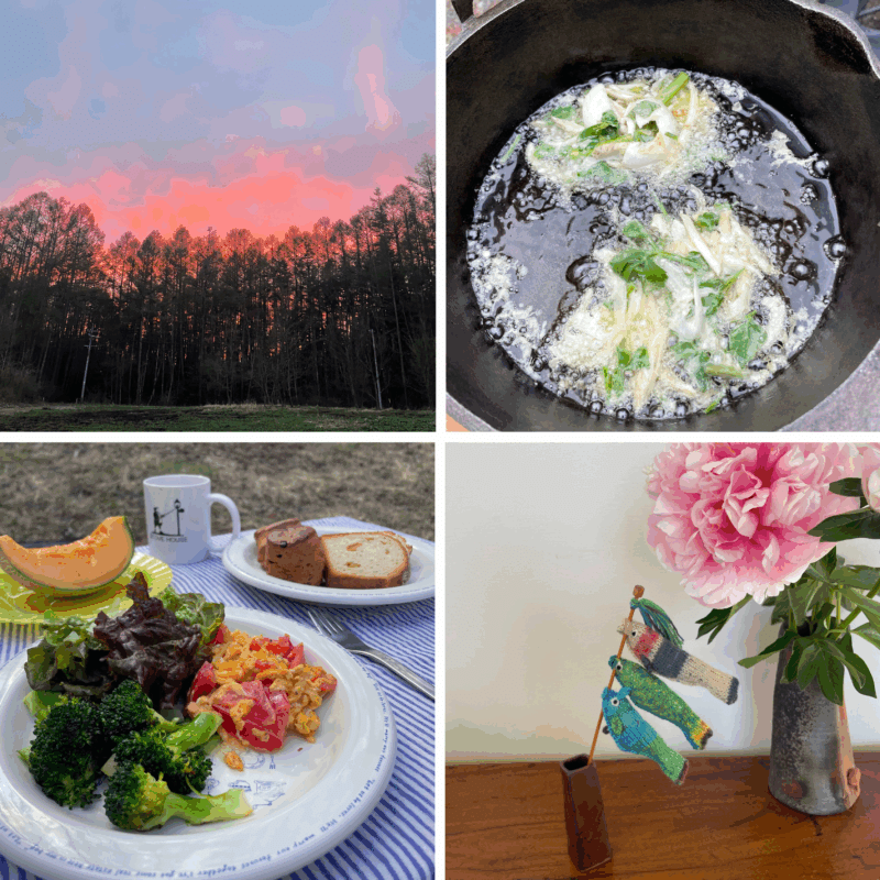【60代ライフスタイル】「長野県蓼科」での春のひととき！「アウトドア天ぷら」ほか自然豊かな山荘で過ごす時間を満喫！ | TRILL【トリル】