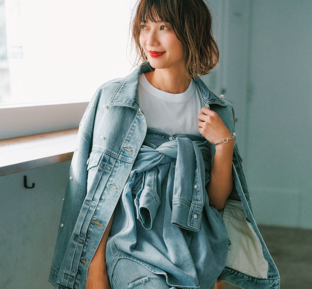安心の王道カジュアル「デニム」だからこそ”変化”で垢抜ける！【STORYスタッフコーデ3選】 | TRILL【トリル】