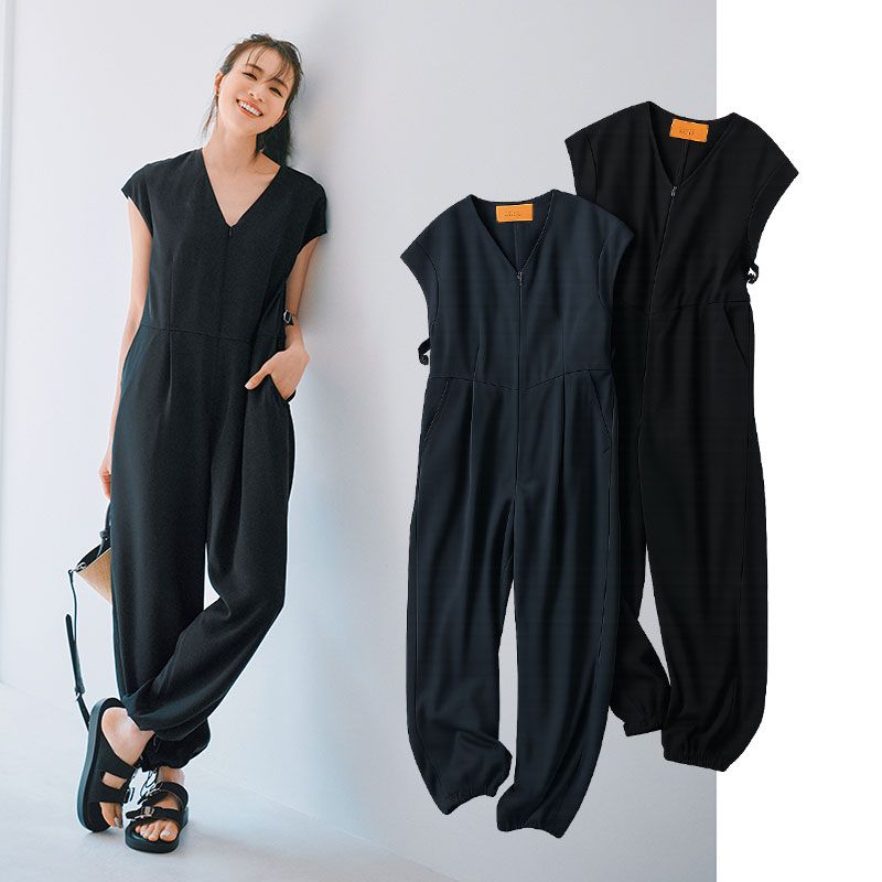 【保護者会、遠足、通勤etc.】どんなシーンも無理なくキレイめ『オールインワン』が完璧 | TRILL【トリル】