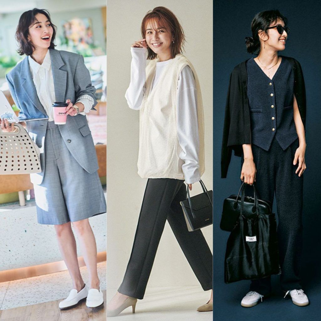 【気温差5℃以上】朝晩の気温変化に対応！キレイめママの通勤コーデ7選 | TRILL【トリル】