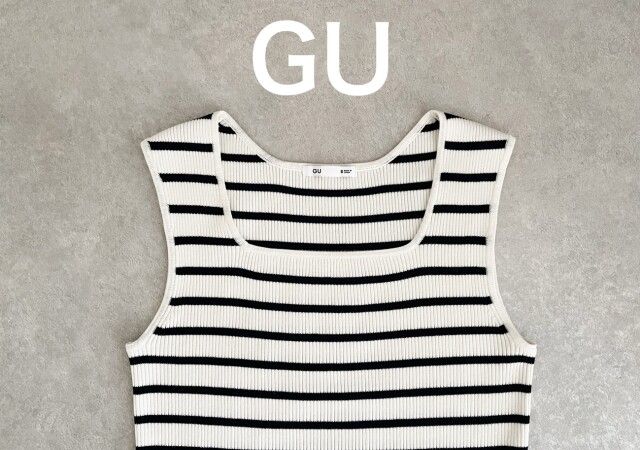 追加購入決定♡GU【スクエアネックタンクトップ】ボーダーで1週間コーデ | TRILL【トリル】