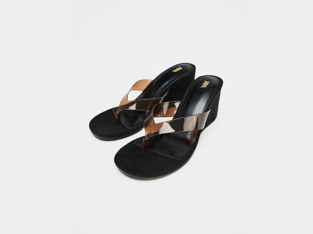 【ZARA】安定感 × 盛れる！「ウェッジソールサンダル」 | TRILL【トリル】