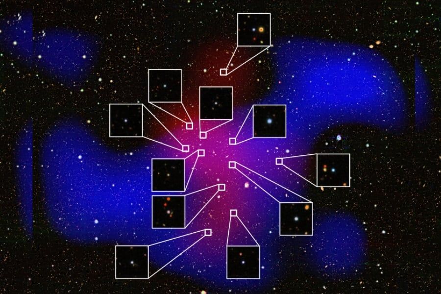 108億光年先に「超巨大ブラックホールの集団」を発見！ | TRILL【トリル】