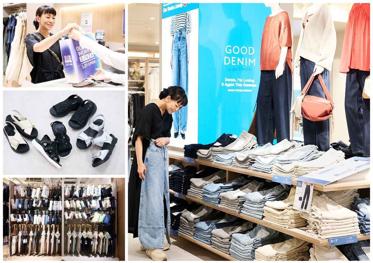 スタイリスト佐藤かなさんがナビ【GLOBAL WORK GINZA】ウィメンズフロア徹底ルポ | TRILL【トリル】