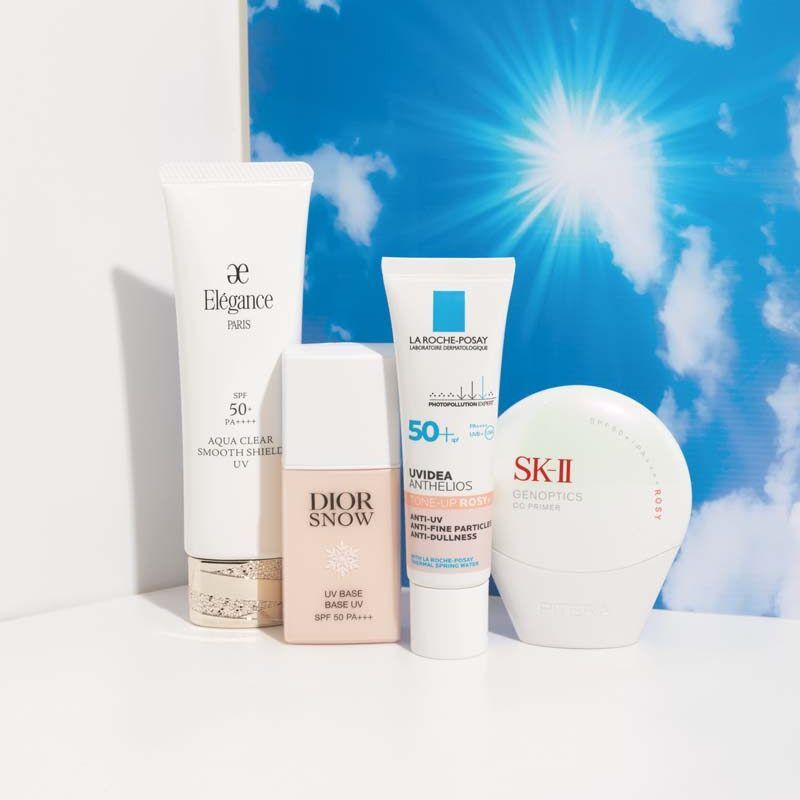 【60代のUVアイテム】「色ムラカバー」も「血色感も」！肌補正効果が期待できる「下地つきUV」 | TRILL【トリル】