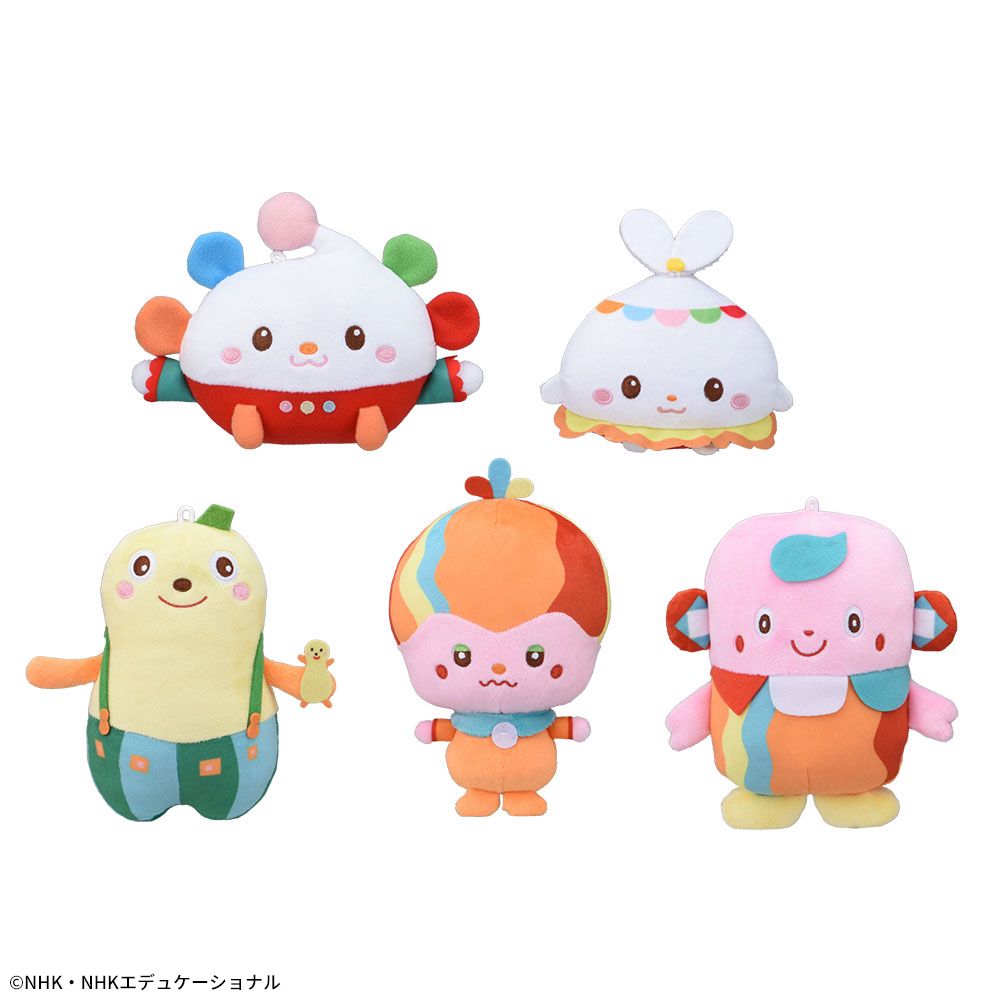 ぽぅぽ＆まぁる＆おっとー＆ちーちー＆にーにーのぬいぐるみ！セガプライズ『NHKいないいないばあっ！』グッズ | TRILL【トリル】