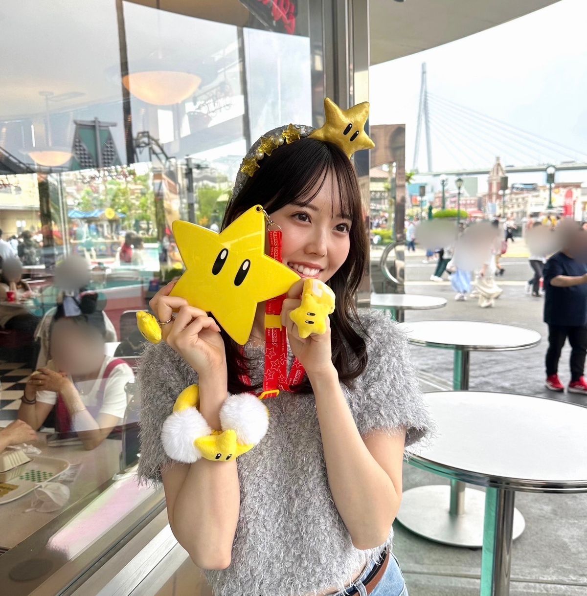 新貝まゆアナ お休みの日はUSJに♩ （ABCテレビ） | TRILL【トリル】