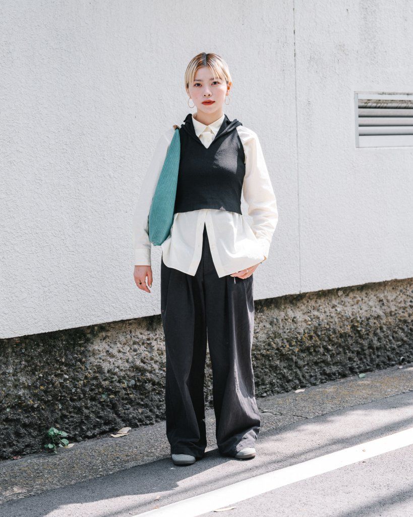 シンプルイズベスト！ハイセンスなベストの重ね着コーデ | TRILL【トリル】