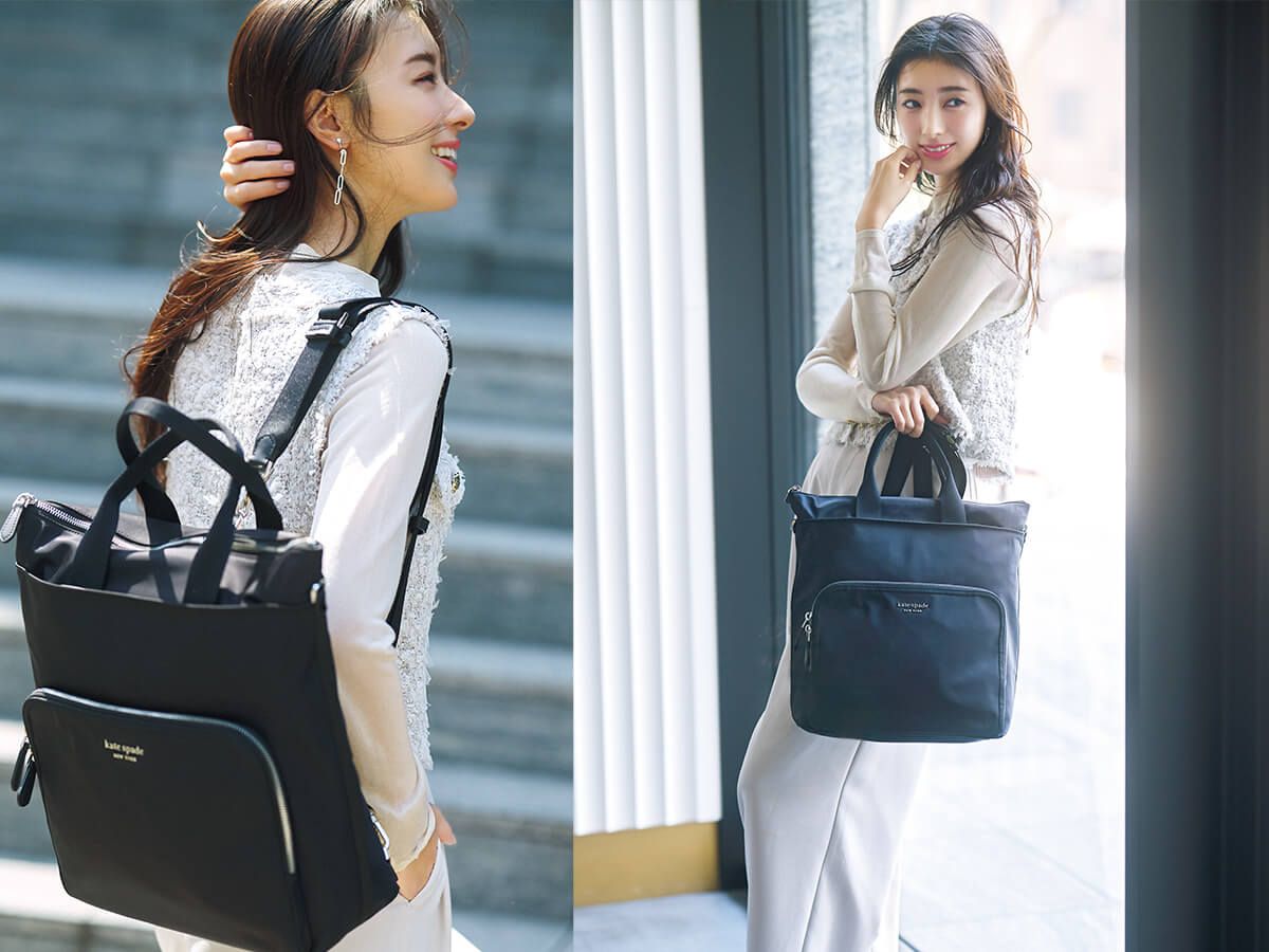 シーンに合わせて使い分け！2wayリュックで通勤を快適に【きれいめ派の通勤リュック】 | TRILL【トリル】
