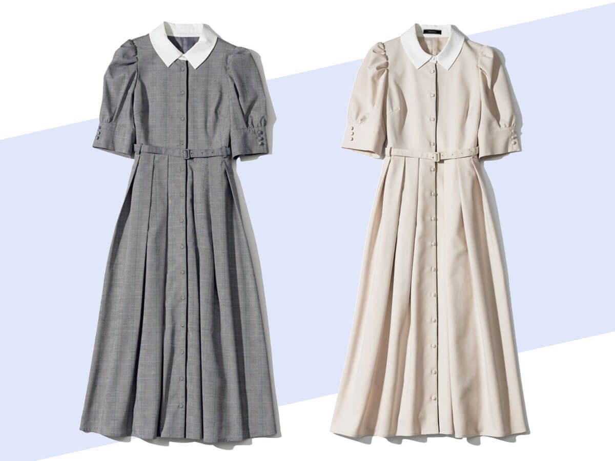 デイリー使いしやすい令嬢ワンピが手に入る！【Swingle】の襟つきワンピで理想のフェミニン感を♪ | TRILL【トリル】