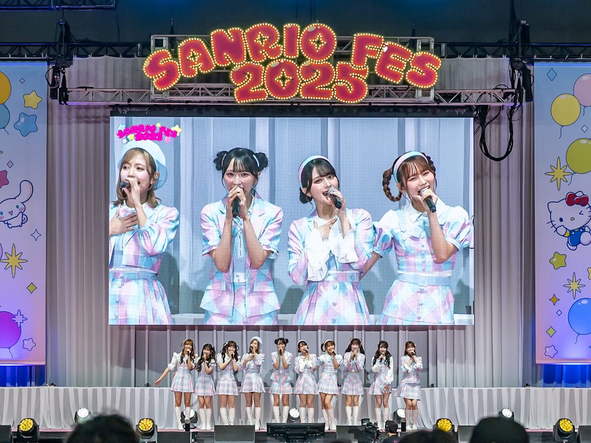 話題の楽曲やシナモロールたちとのコラボパフォーマンス！「SANRIO FES 2025」＝LOVE出演 | TRILL【トリル】