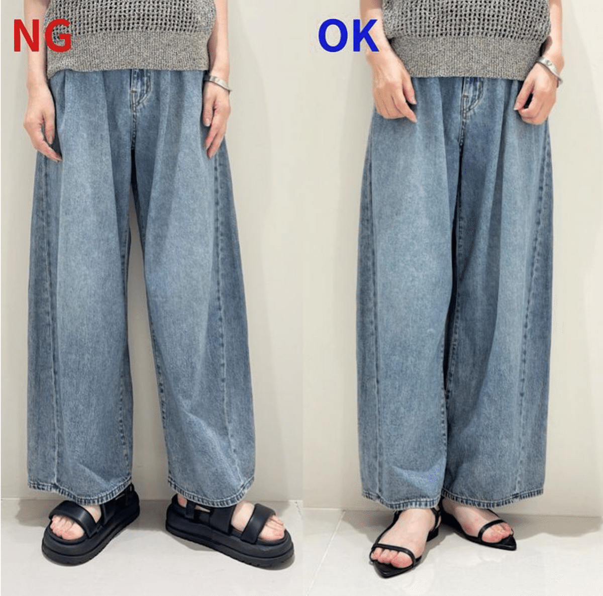 「その合わせ方、実は“手抜き”に見られてるかも…」夏の“サンダルコーデ”、大人はどう取り入れるのが正解？【NG/OK例を徹底解説】 | TRILL【トリル】