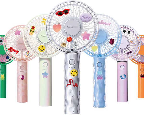 Francfrancの「ハンディファン」をデコれるワークショップが開催！手持ちor最新モデル、どっちを変身させる？ | TRILL【トリル】