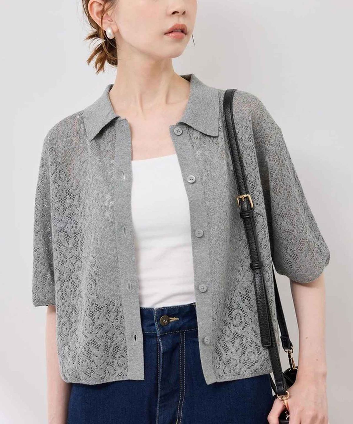 【ROPÉ PICNIC】ノースリに重ねて完成♡1枚あると便利な「ちょい足し羽織り」 | TRILL【トリル】