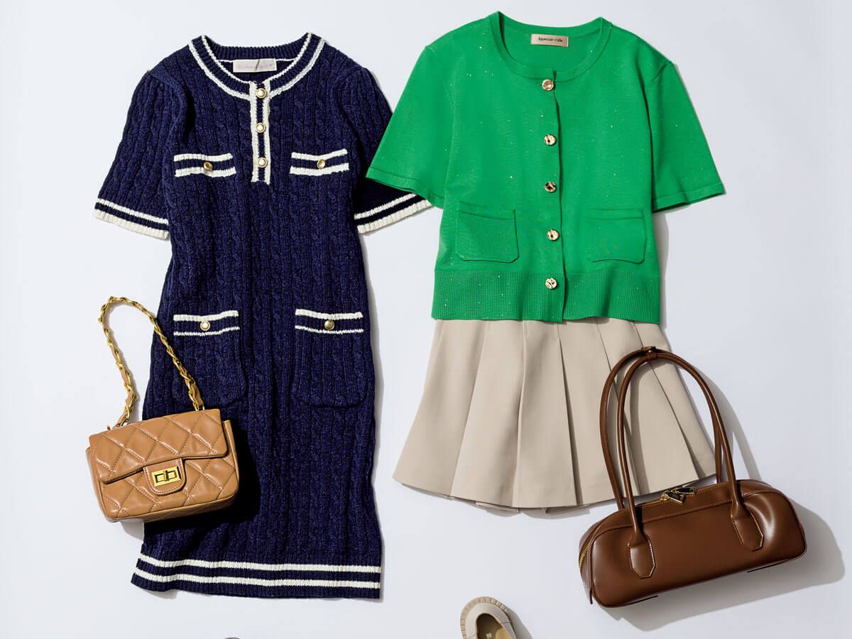 【渡韓コーデ】女友達とミニ丈×プレッピーテイストでリンクさせて韓ドラの令嬢っぽく♪ | TRILL【トリル】