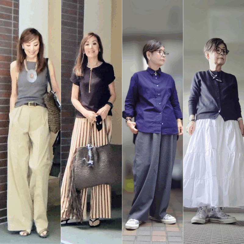 【60代ファッション】「ユニクロ」「GU」「ZARA」「H＆M」購入品！ おしゃれ60代が買ってよかったこの夏投入したいアイテム6選 | TRILL【トリル】