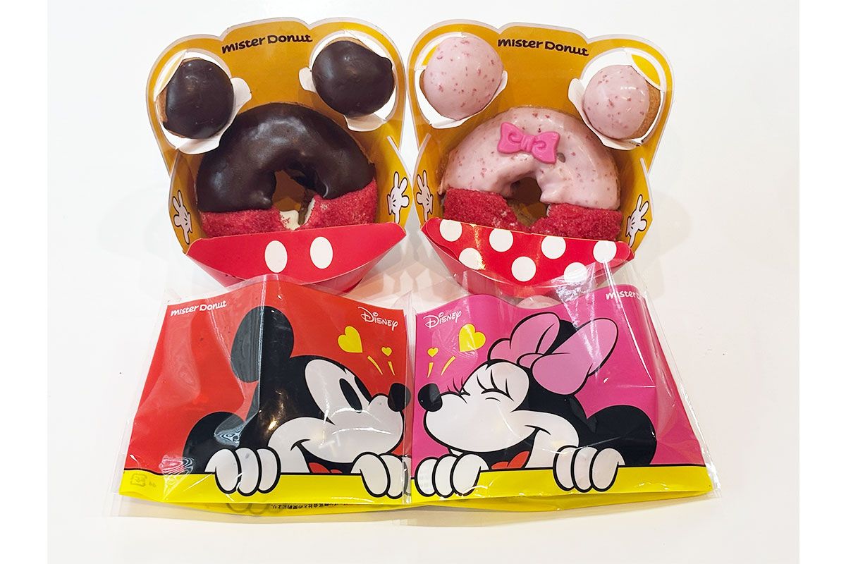 【ミスド】パッケージも抜かりない…「ディズニースマイルコレクション」（全4種）を実食レビュー！ | TRILL【トリル】