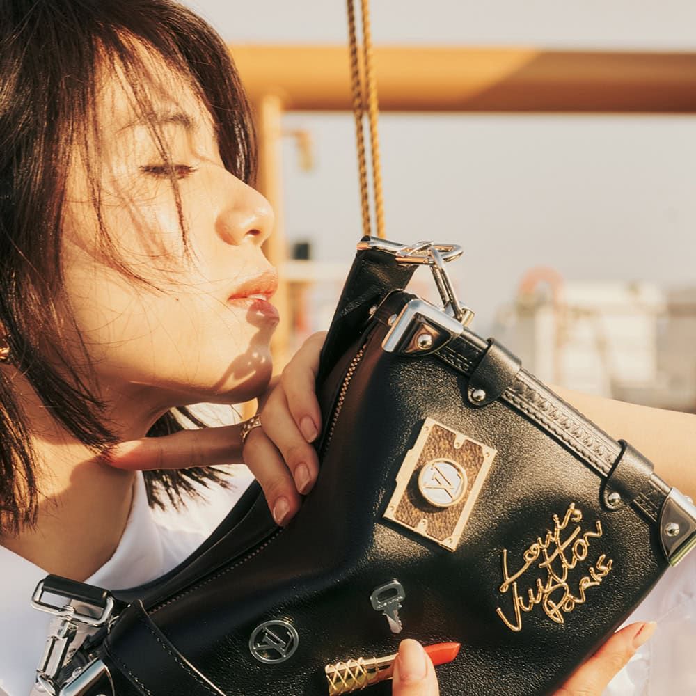 【初登場！ルイ・ヴィトンが彩る佐藤晴美さん】元E-Girlsリーダーは30代の扉を開けたばかり | TRILL【トリル】