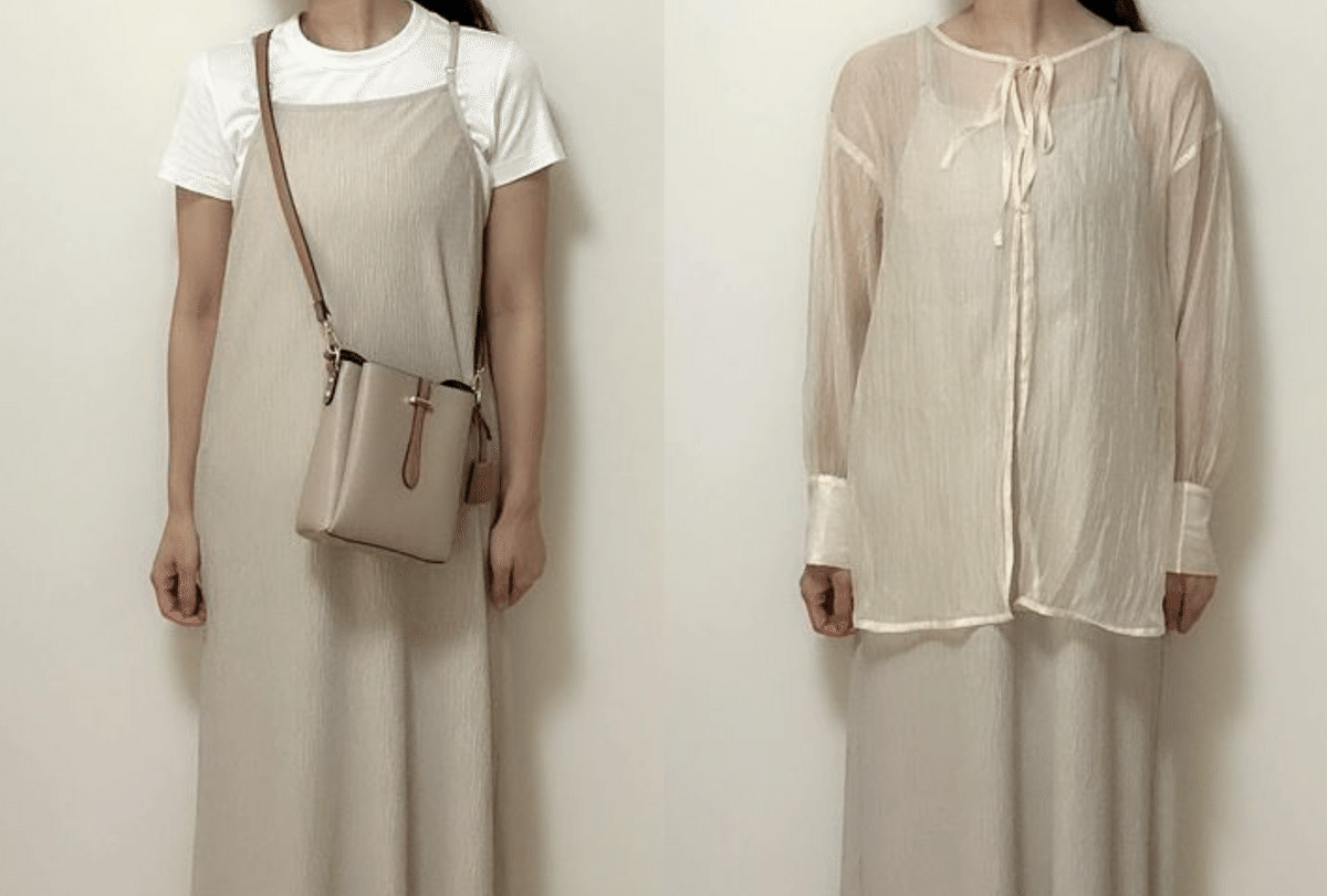 「その着方、部屋着に見えてるかも…」大人の「キャミワンピース」どう着るのが正解？！→“OKコーデ”を徹底解説！ | TRILL【トリル】