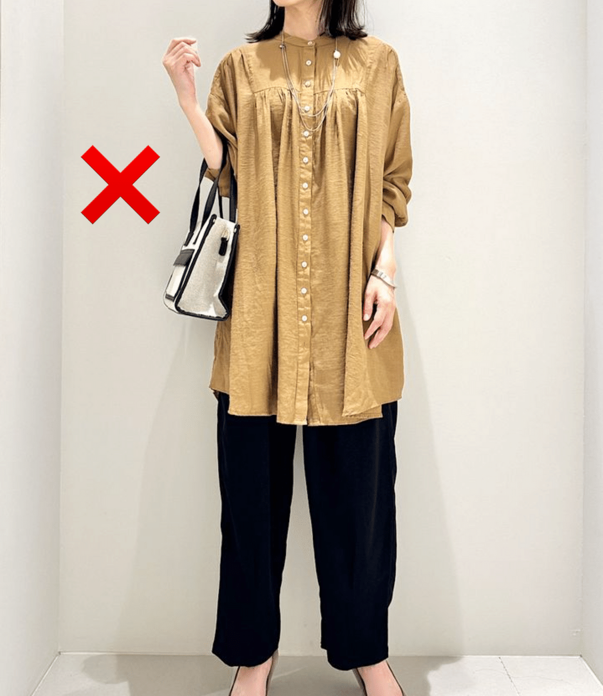 「その着こなし、実は“老け見え”してるかも…」万能“テーパードパンツ”、大人はこう着ると垢抜ける！【NG/OKコーデを比較】 | TRILL【トリル】