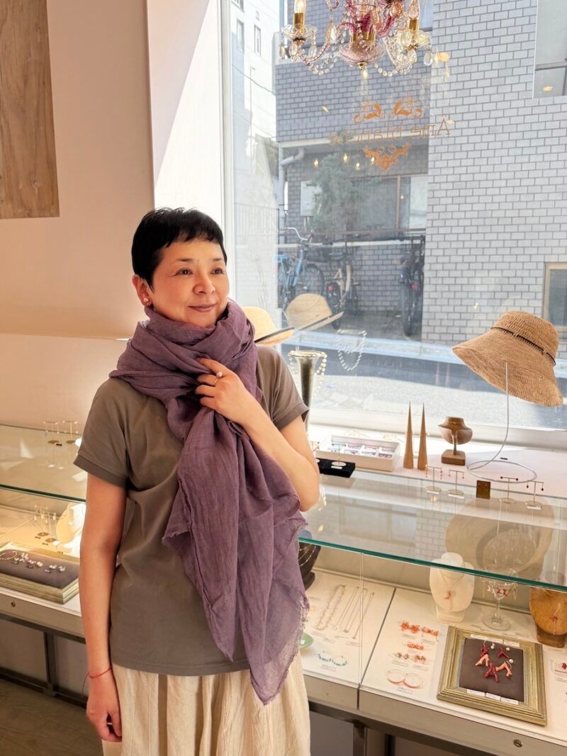 優恵のおしゃれは心意気Vol.18「色を楽しむ夏のことを、どうぞ」 | TRILL【トリル】