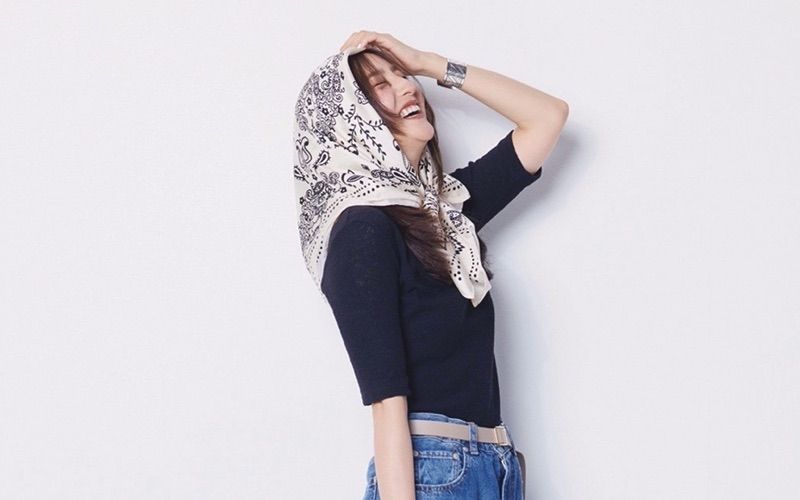 スカーフ1枚あれば、おしゃれもUV対策も両立できる！ | TRILL【トリル】