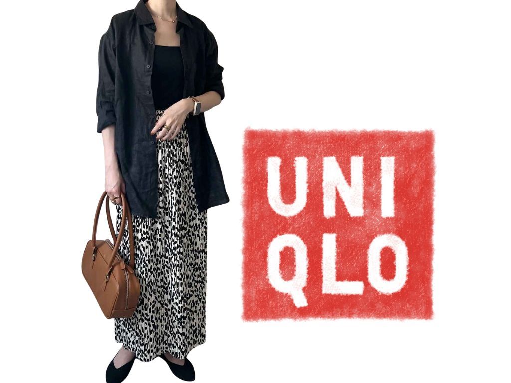 【ユニクロの黒トップス】40・50代が即マネしたい♡「サマ見えコーデ」 | TRILL【トリル】